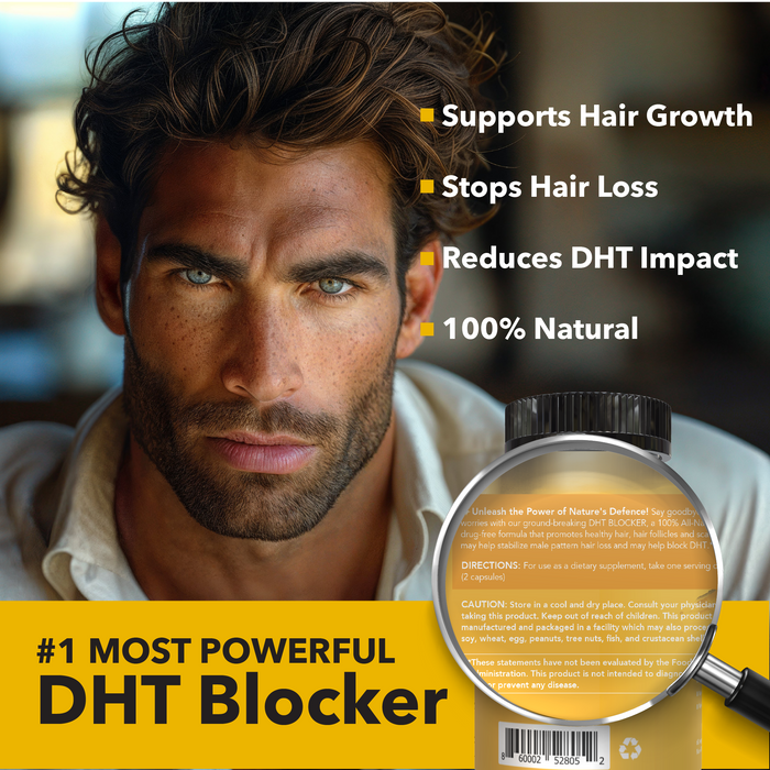 Buy Best Natural DHT Blocker for Women & Men | Best Hair Loss Solution