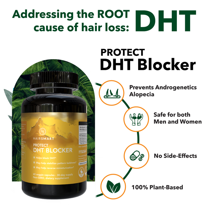 Buy Best Natural DHT Blocker for Women & Men | Best Hair Loss Solution